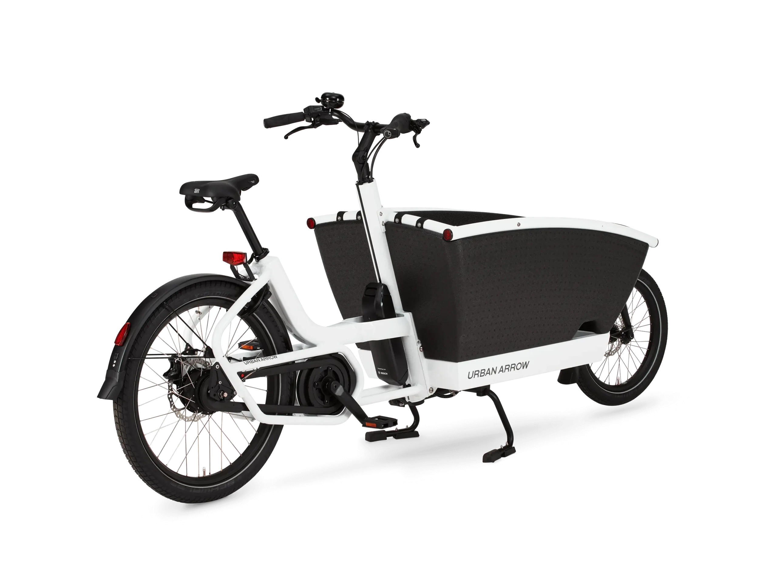 Urban Arrow Family Performance essential BES3 smart - wit - Fietskar.nl