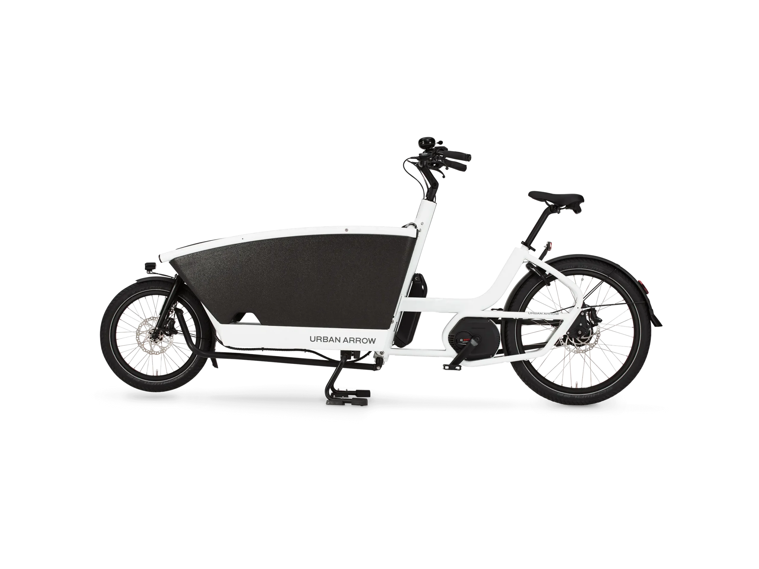 Urban Arrow Family Performance essential BES3 smart - wit - Fietskar.nl