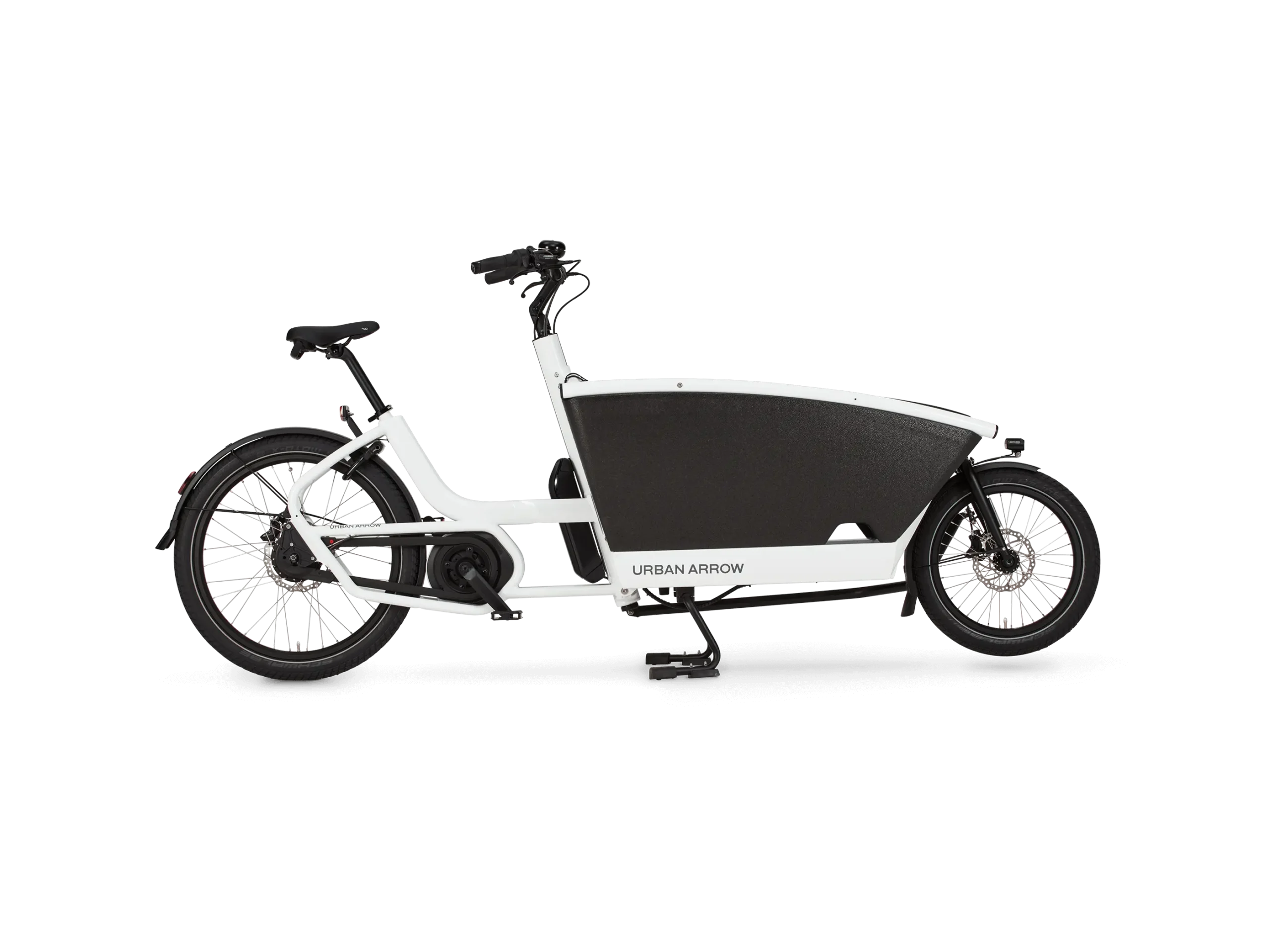 Urban Arrow Family Performance essential BES3 smart - wit - Fietskar.nl
